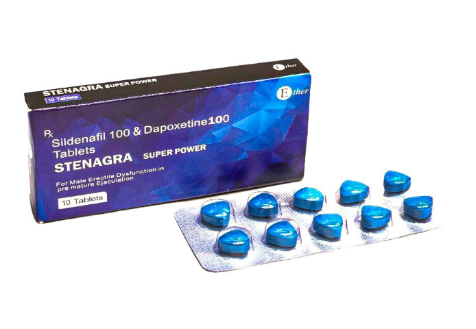 Stenagra Super Power (цена за таблетку) - купить в Strapon